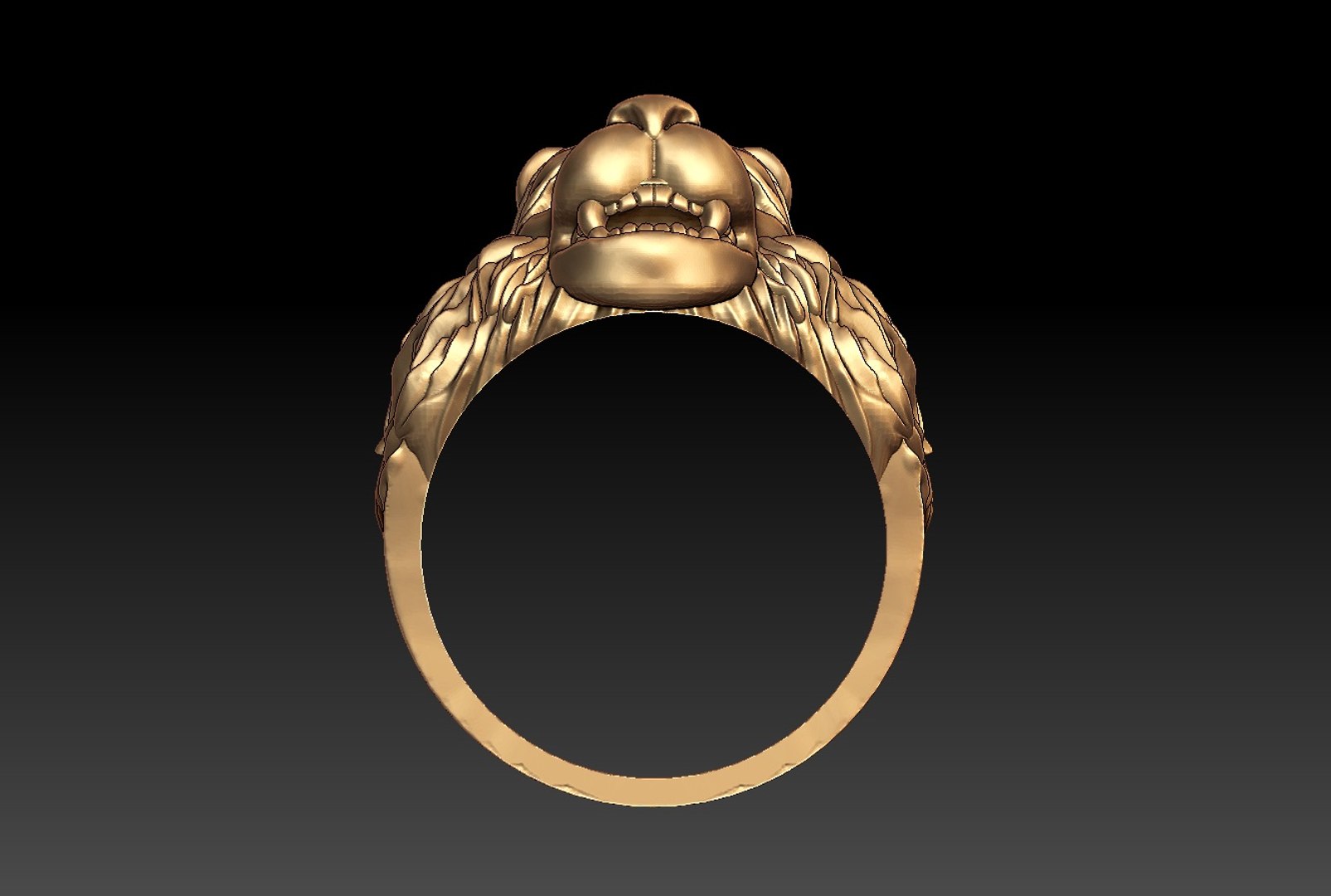 LION RING 3D Model - TurboSquid 2121460