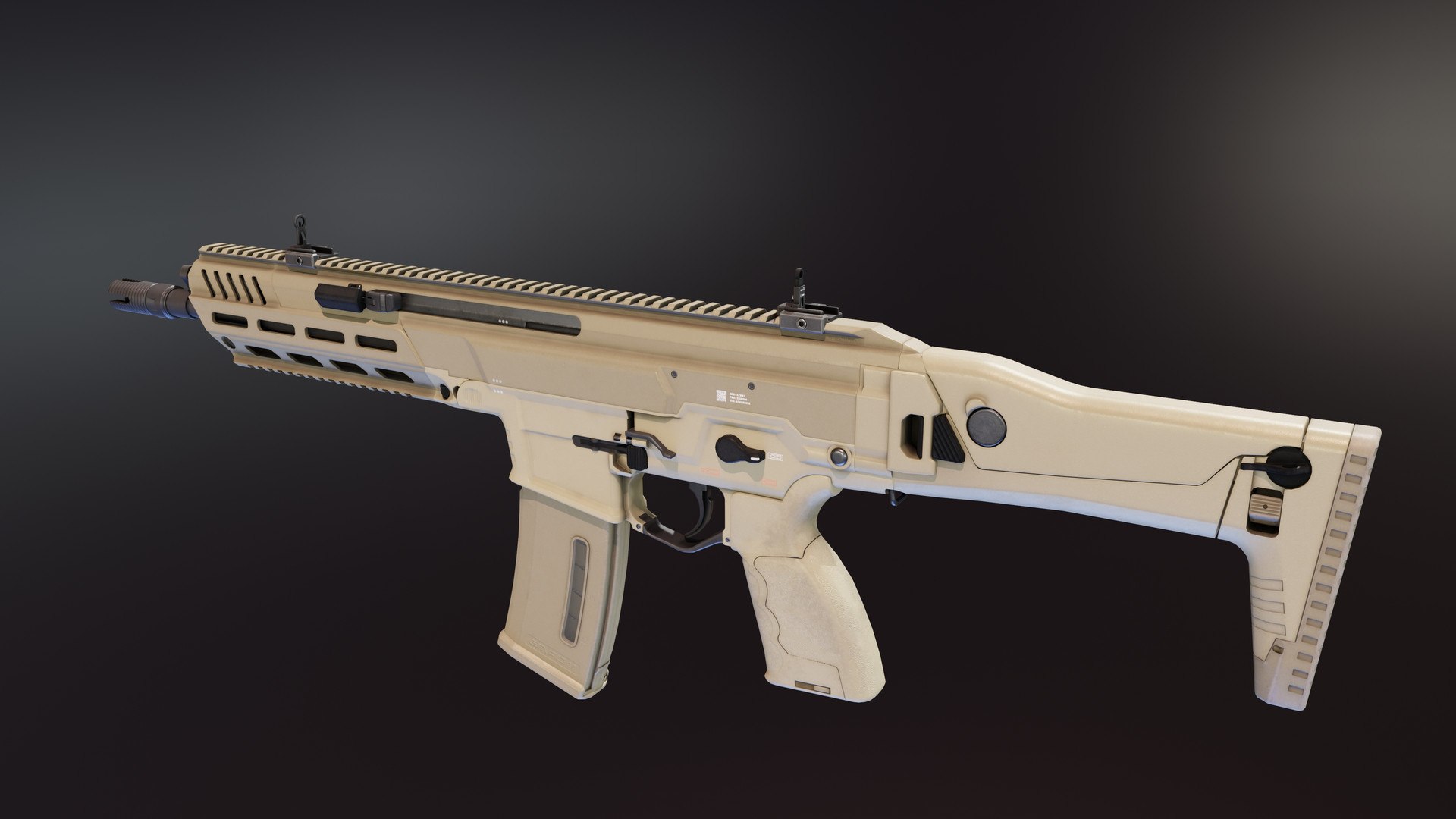 3D Hk433 Assault Rifle Model - TurboSquid 2203302
