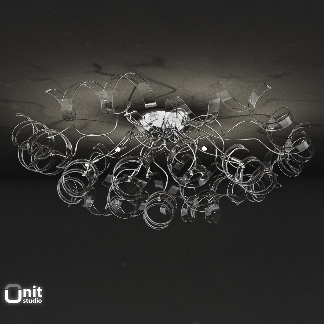 ceiling light astro metallux 3d model