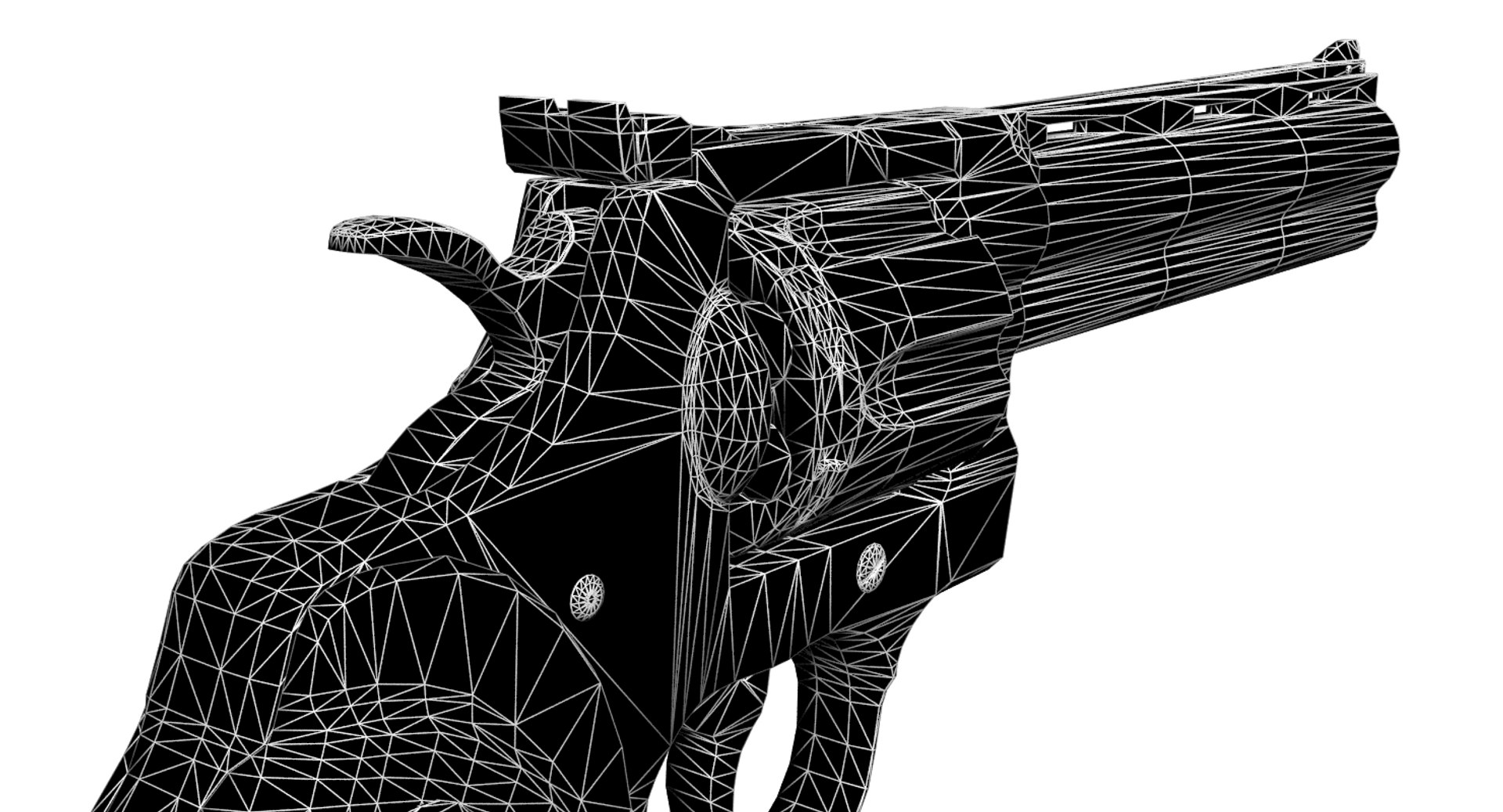 Revolver Colt Python Model - TurboSquid 1392452