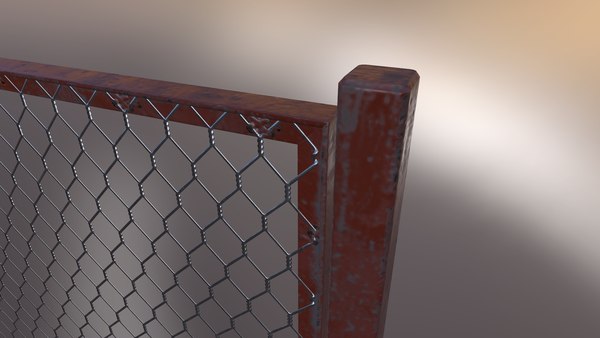 3D Rabitz Fence - TurboSquid 1741486