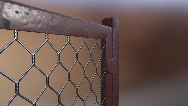3D Rabitz Fence - TurboSquid 1741486