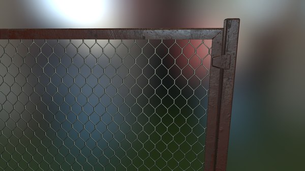 3D Rabitz Fence - TurboSquid 1741486