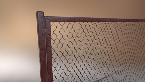 3D Rabitz Fence - TurboSquid 1741486