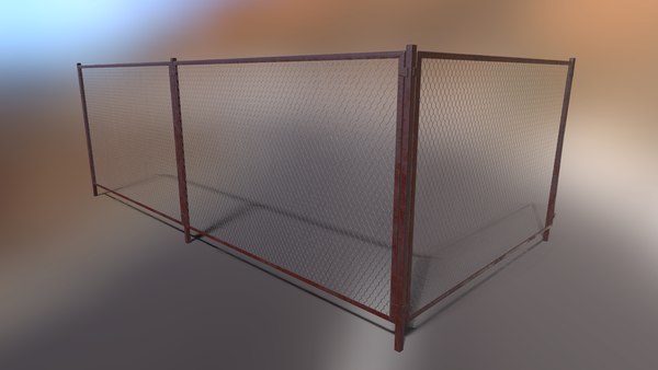 3D Rabitz Fence - TurboSquid 1741486