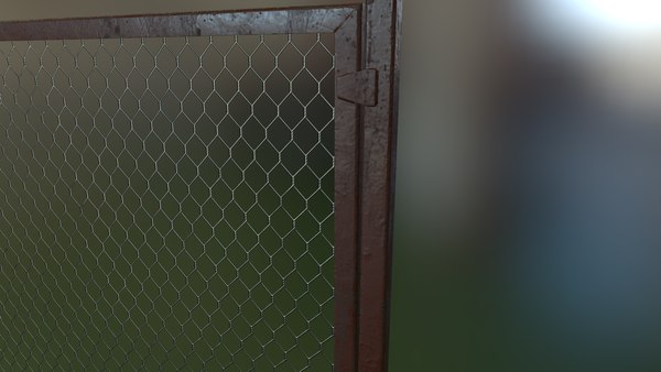 3D Rabitz Fence - TurboSquid 1741486