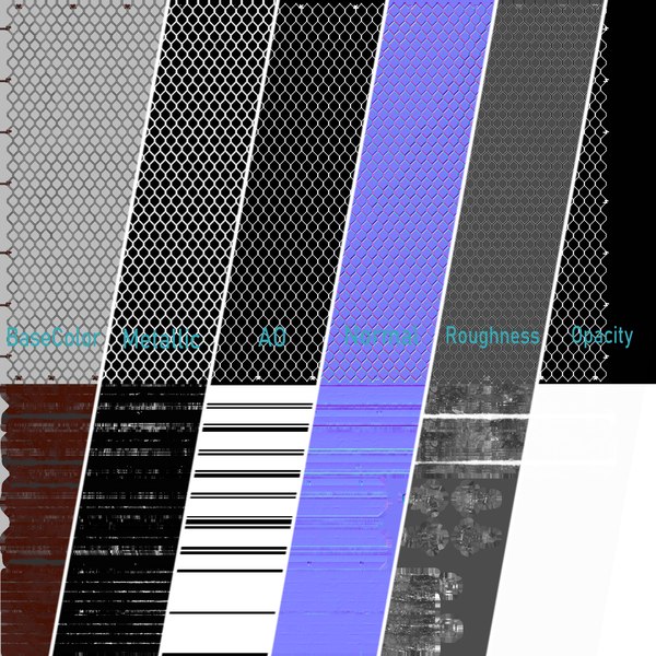 3D Rabitz Fence - TurboSquid 1741486