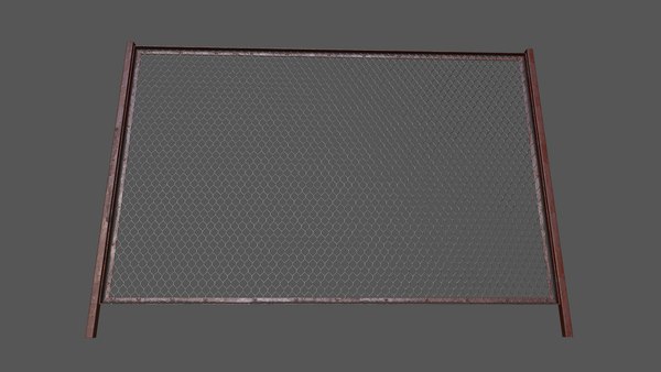 3D Rabitz Fence - TurboSquid 1741486