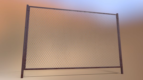 3D Rabitz Fence - TurboSquid 1741486