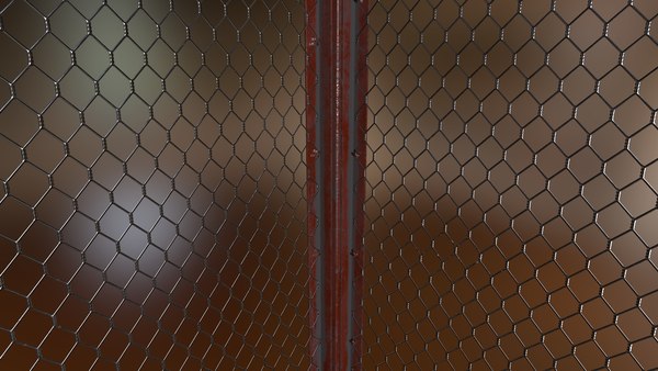 3D Rabitz Fence - TurboSquid 1741486
