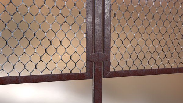 3D Rabitz Fence - TurboSquid 1741486