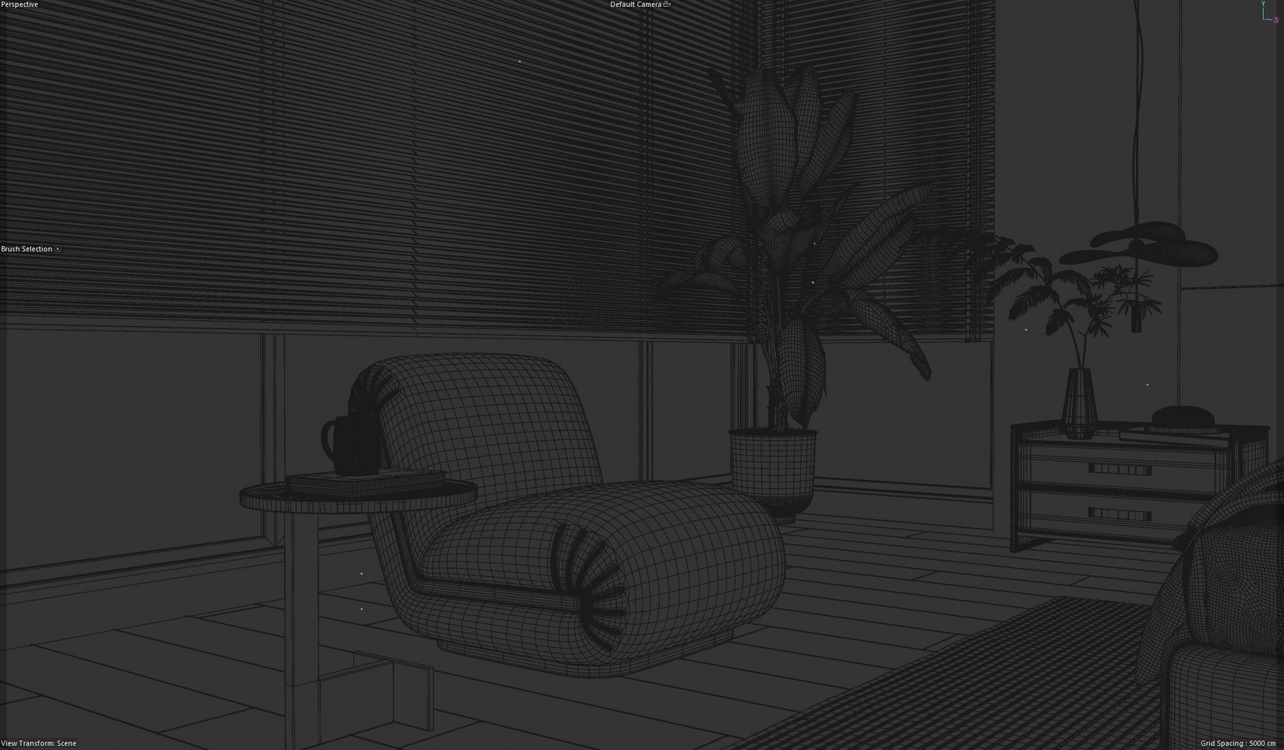 Cozy Bedroom Interior Scene For Cinema 4D And Redshift Render 3D Model - TurboSquid 2301303