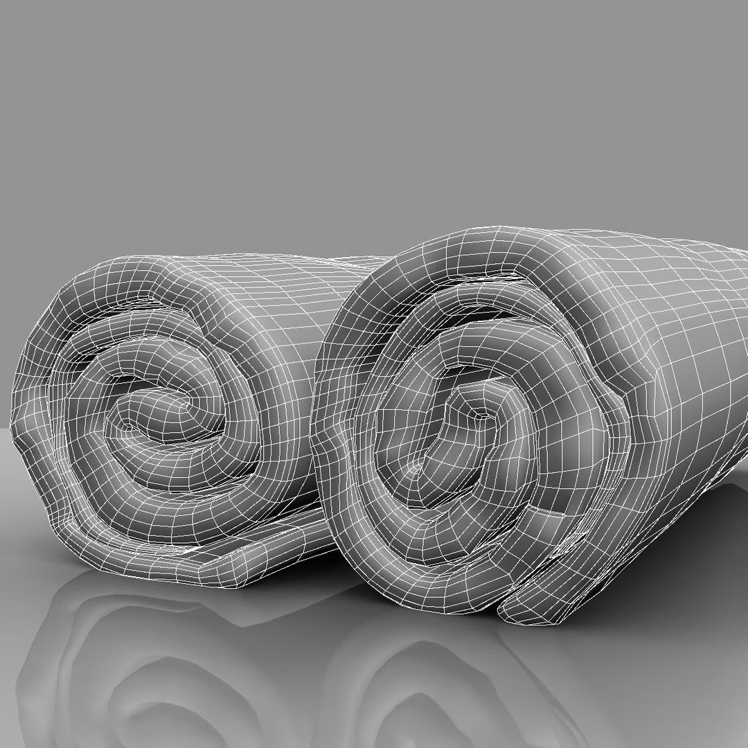 3d Model Towel Roll