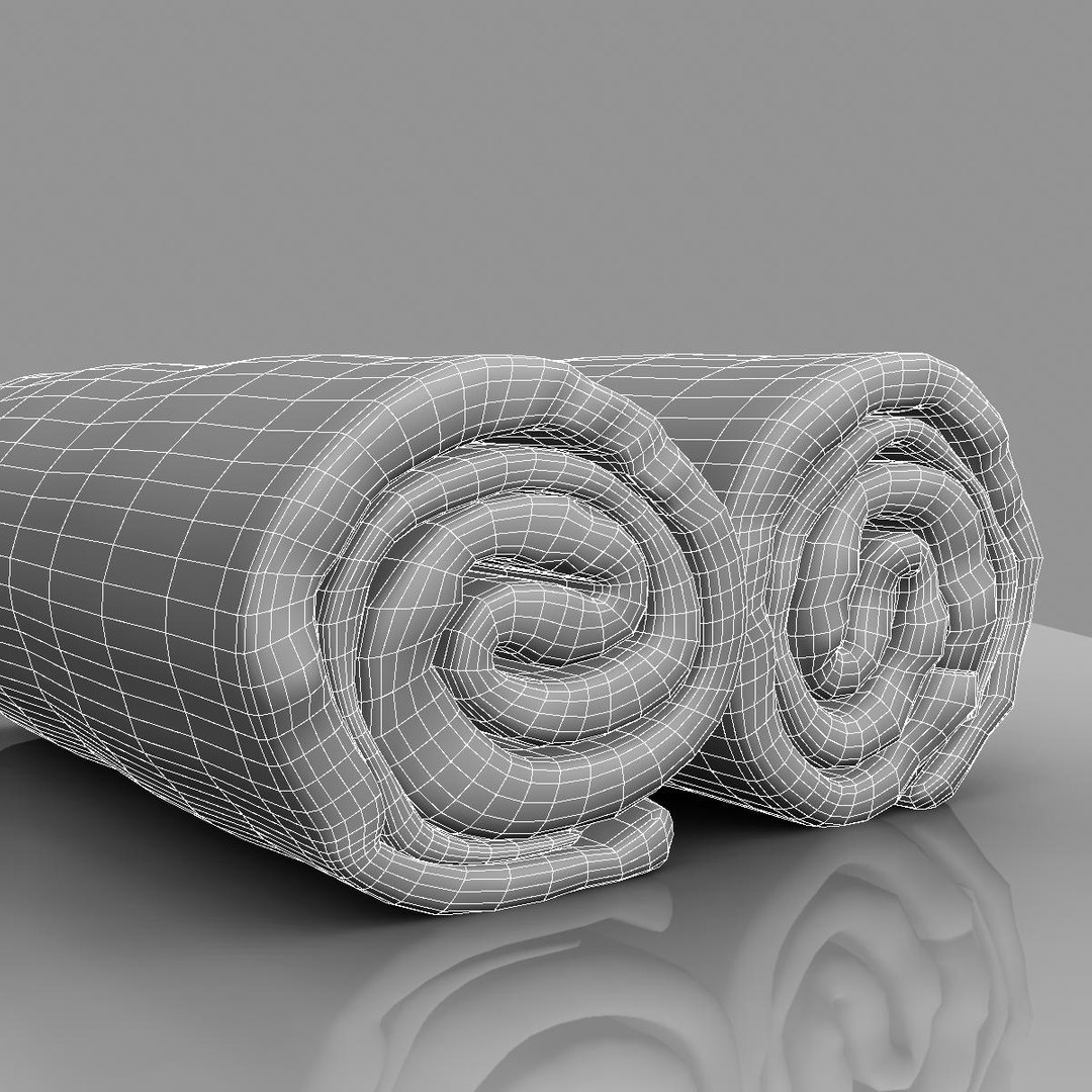 3d Model Towel Roll