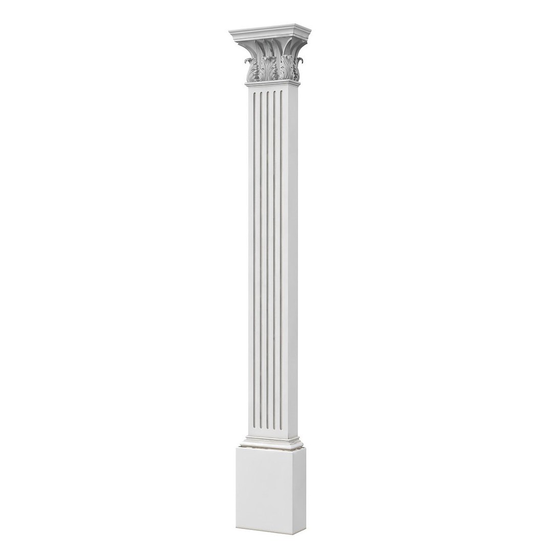 3D Model Temple Winds Pilaster - TurboSquid 1450152