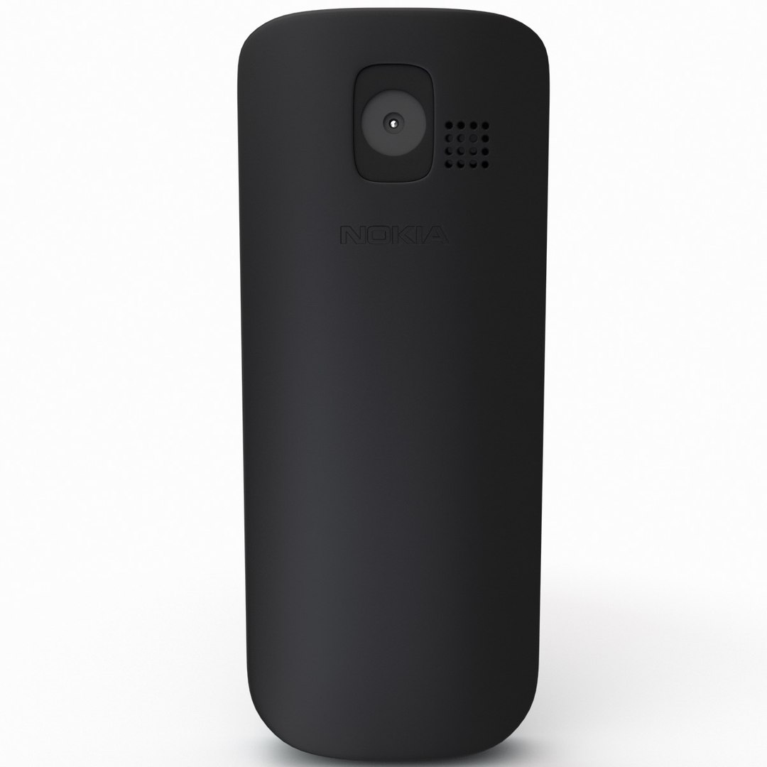 3d Nokia 113 Black Model
