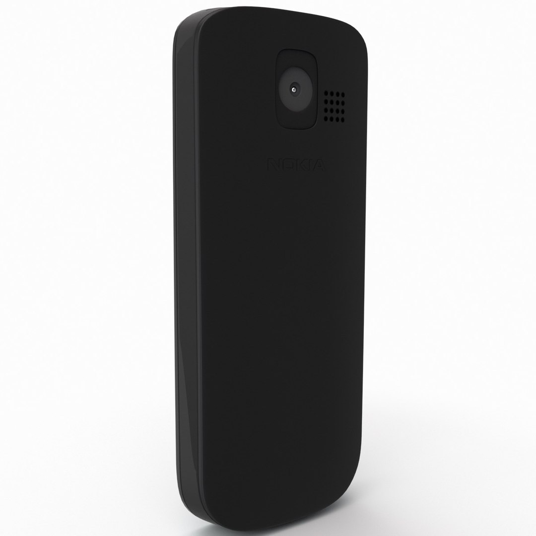 3d Nokia 113 Black Model