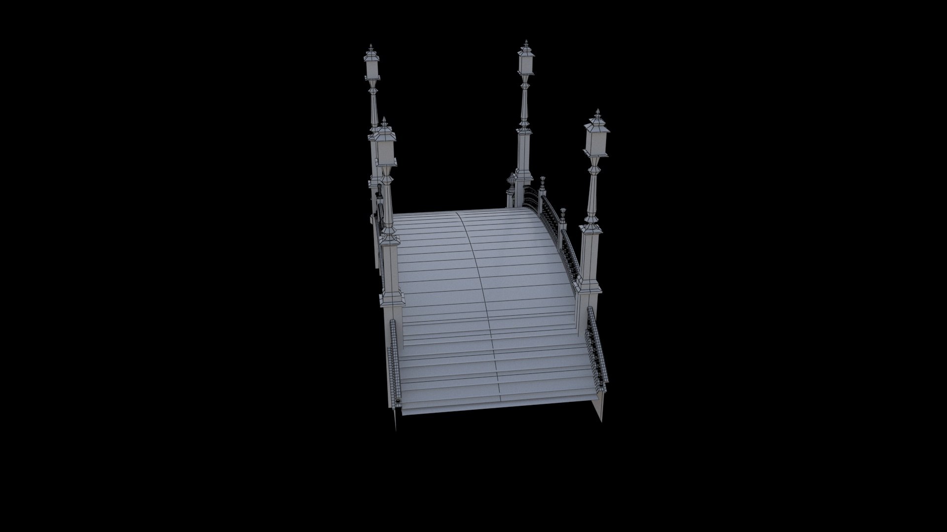 3D Bridge - TurboSquid 2298767