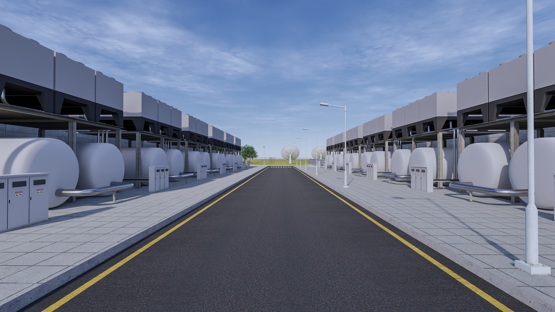 3D Google Data Center Building - TurboSquid 1867282