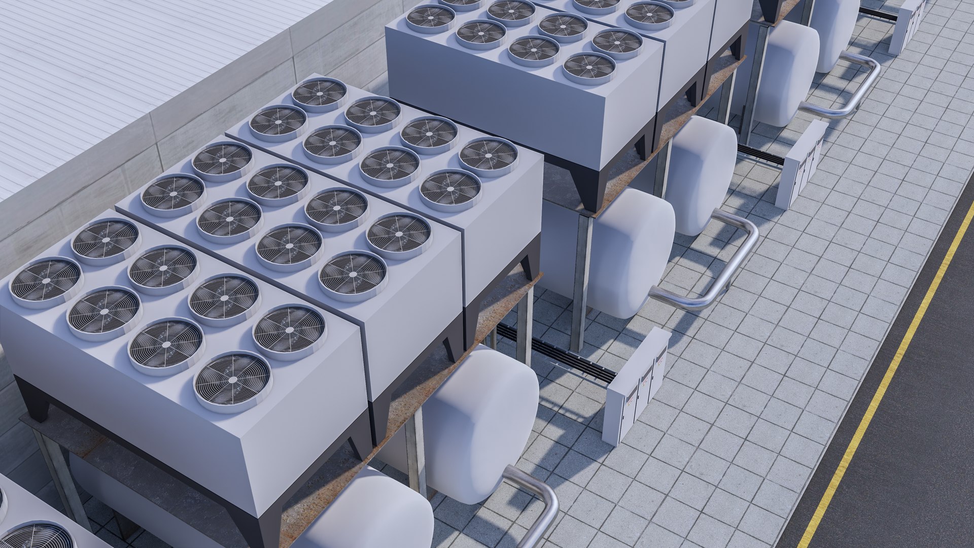 3D Google Data Center Building - TurboSquid 1867282