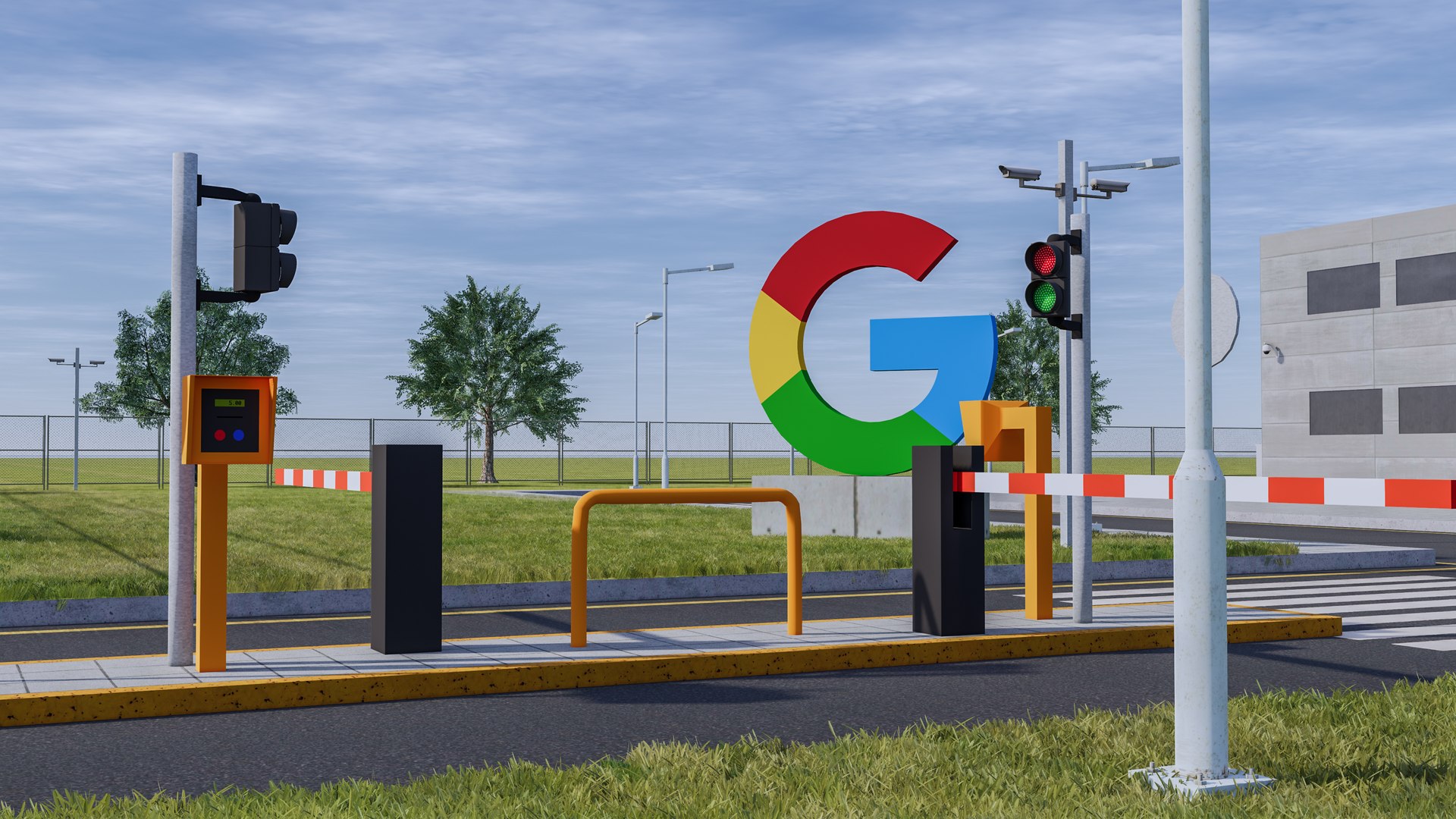 3D Google Data Center Building - TurboSquid 1867282