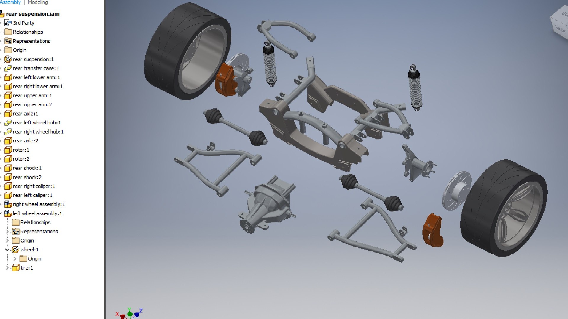 3D Rear-car-suspension-Model - TurboSquid 1807295