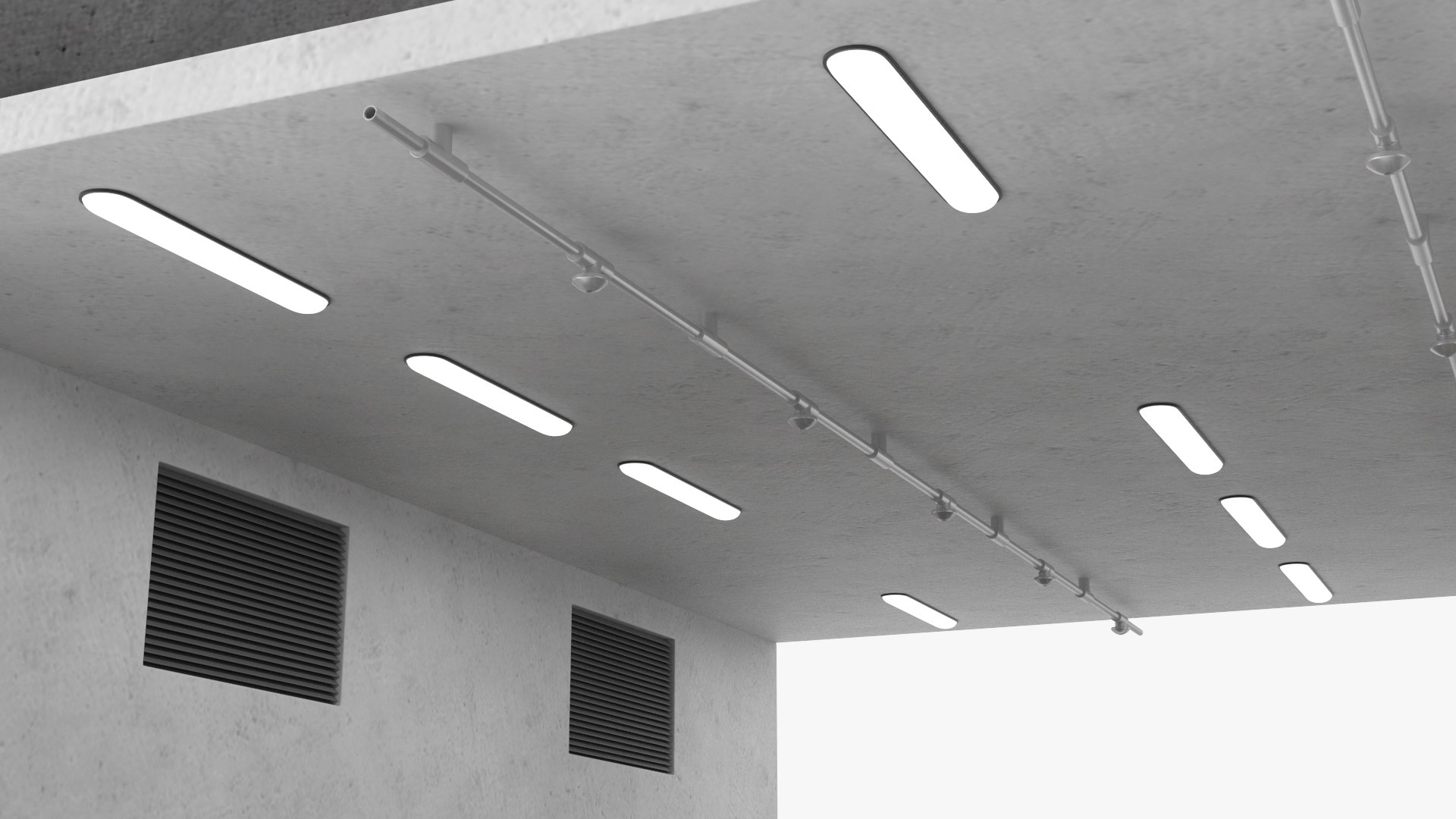 3D Two Level Tunnel Cross Section - TurboSquid 2282731