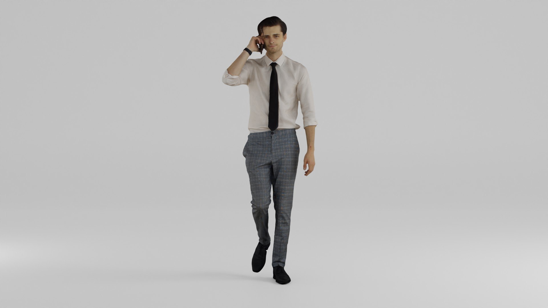 3D Man Calling Business 1 - TurboSquid 2114643
