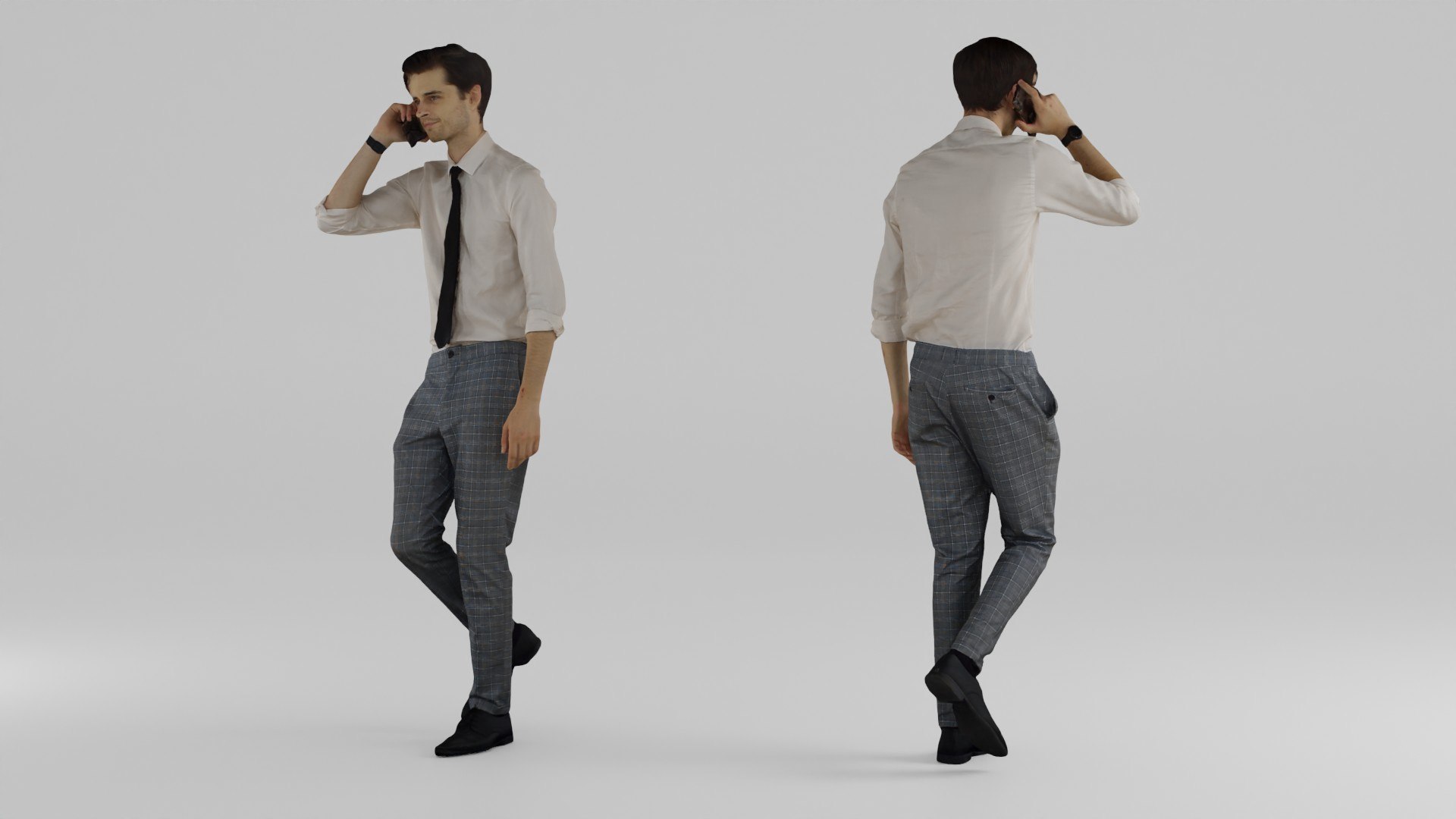 3D Man Calling Business 1 - TurboSquid 2114643