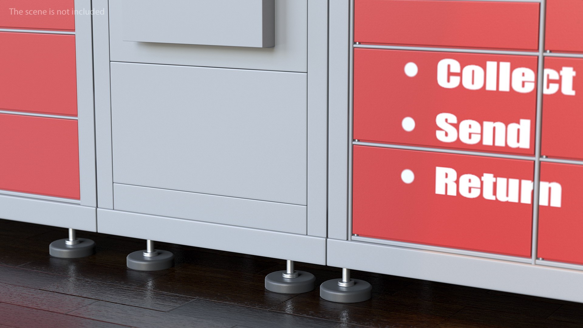 3D Post Parcel Lockers - TurboSquid 1496529