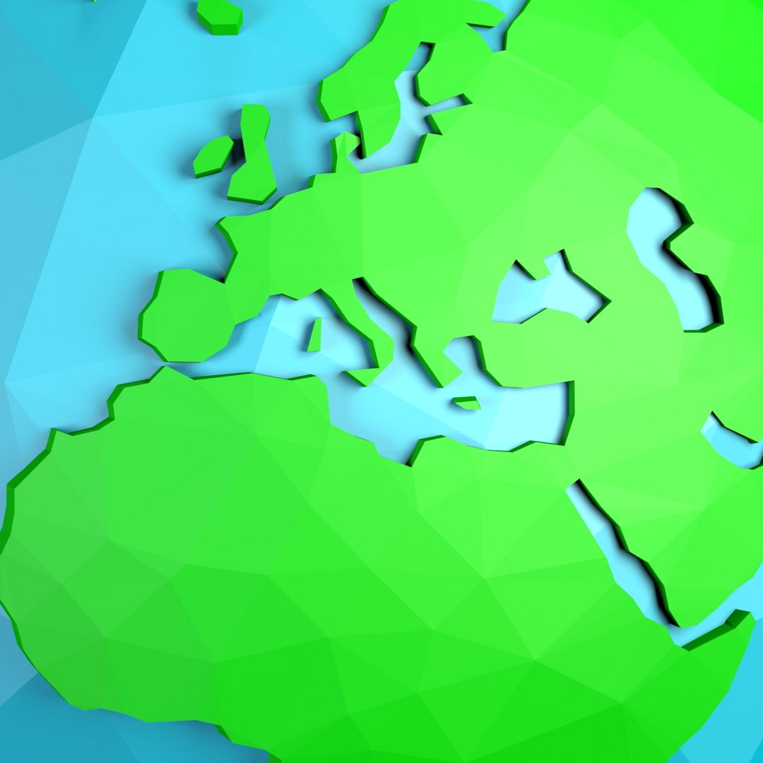 3d Cartoon World Earth