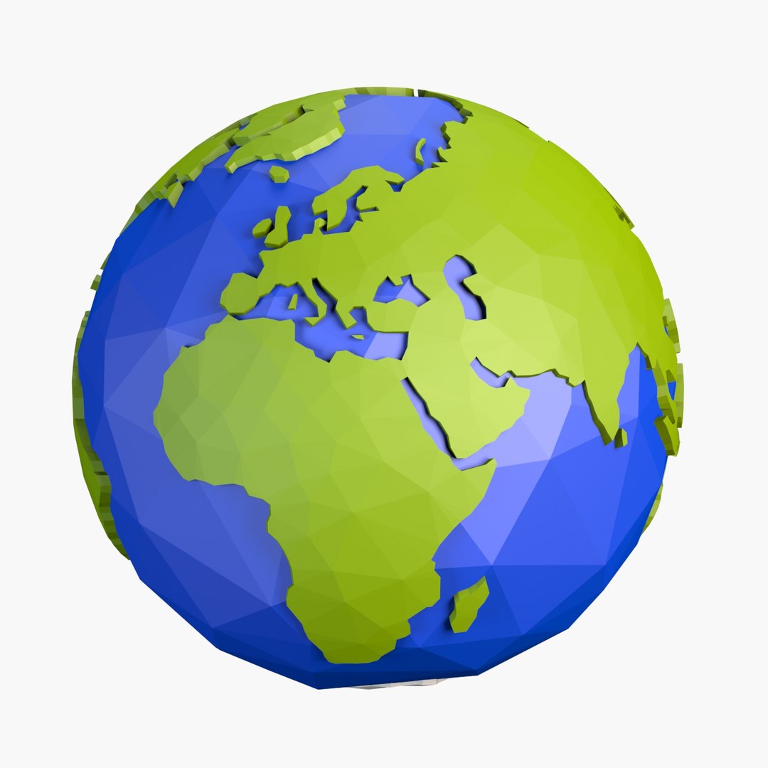 3d Cartoon World Earth