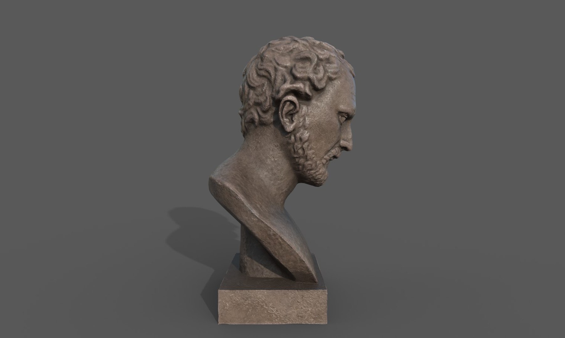 Bust Of Demosthenes 3D Model - TurboSquid 1823129