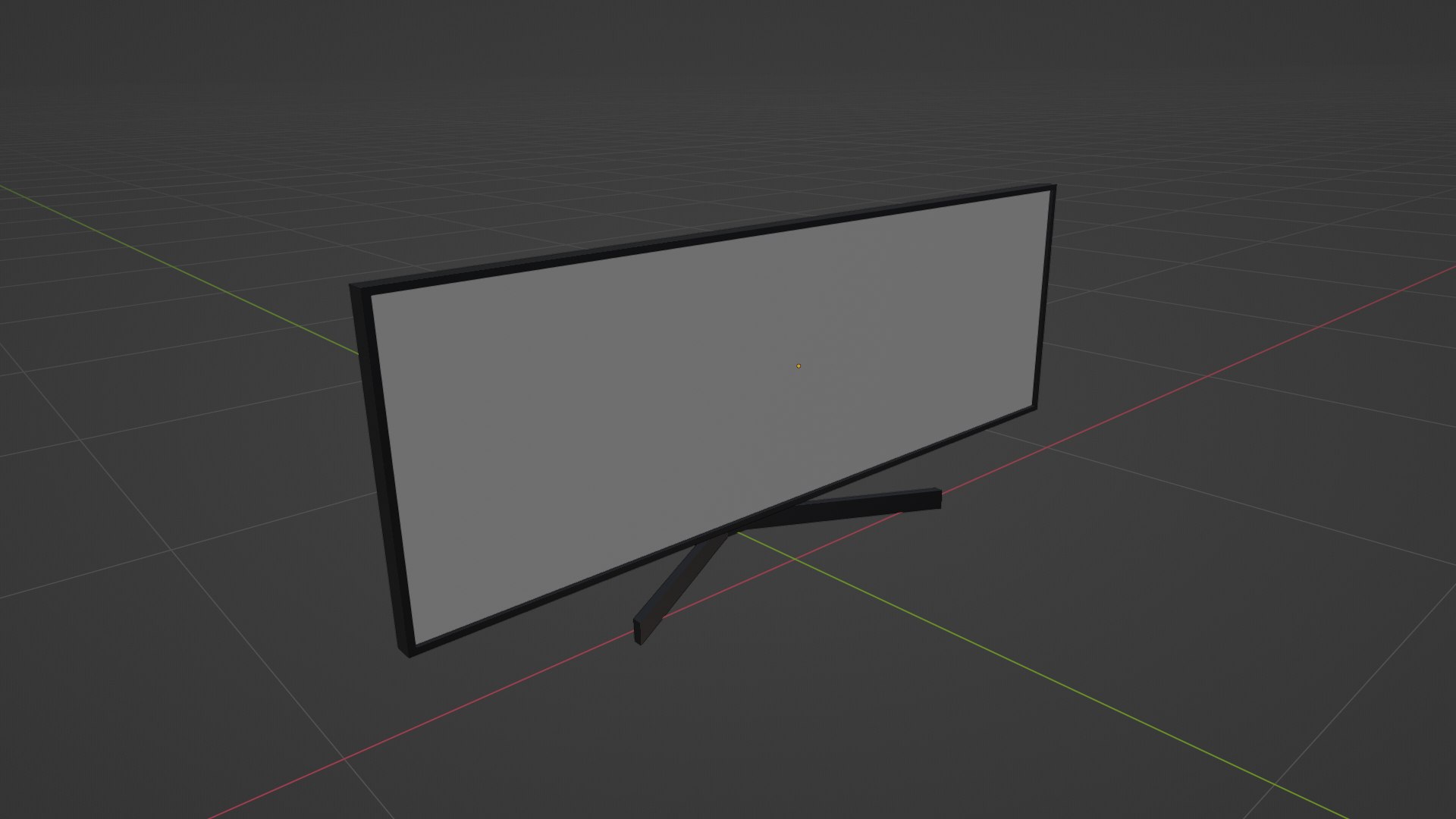 Gaming Monitor Model - TurboSquid 2016948