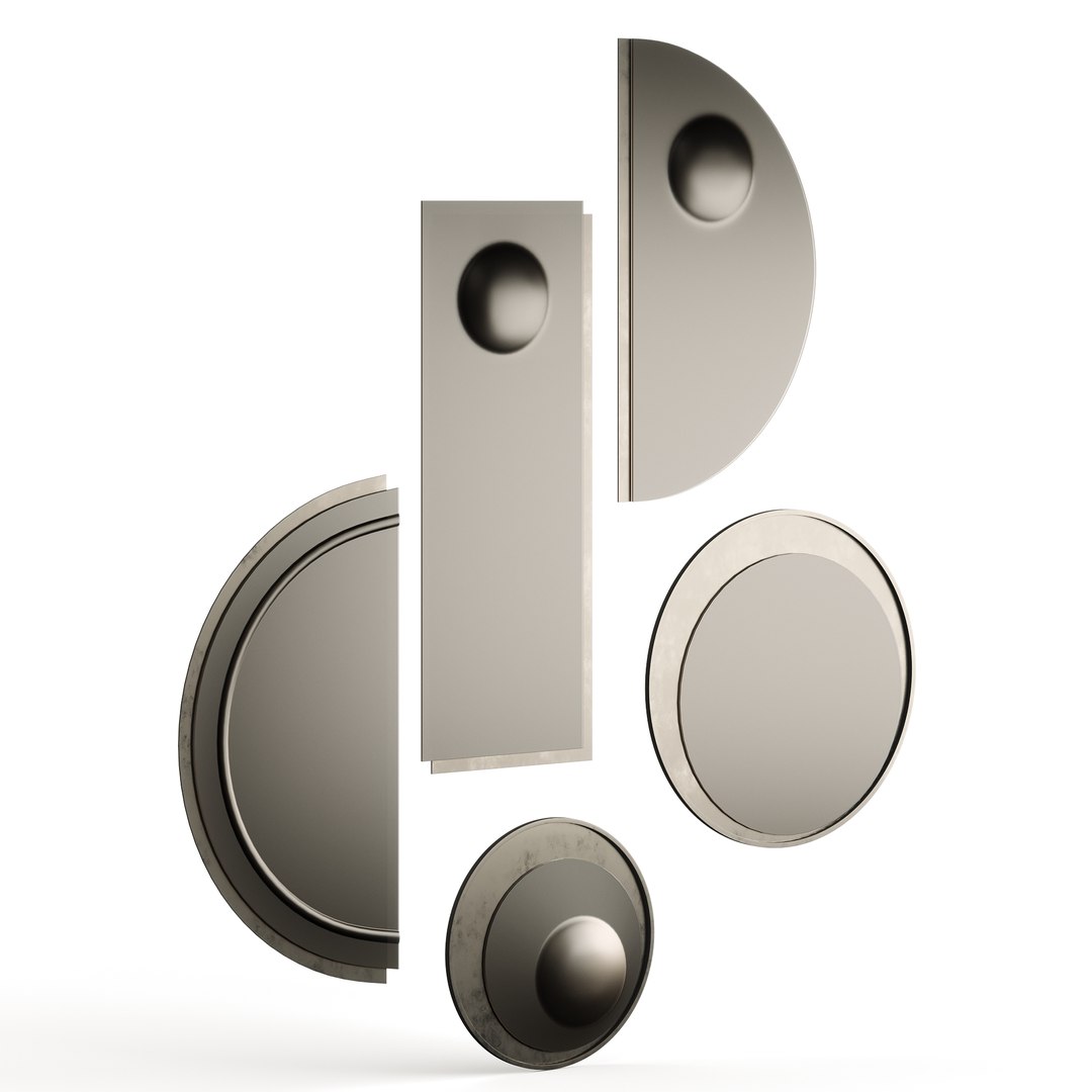 3D Fendi Casa Domino Luxury Mirror Model - TurboSquid 1932429