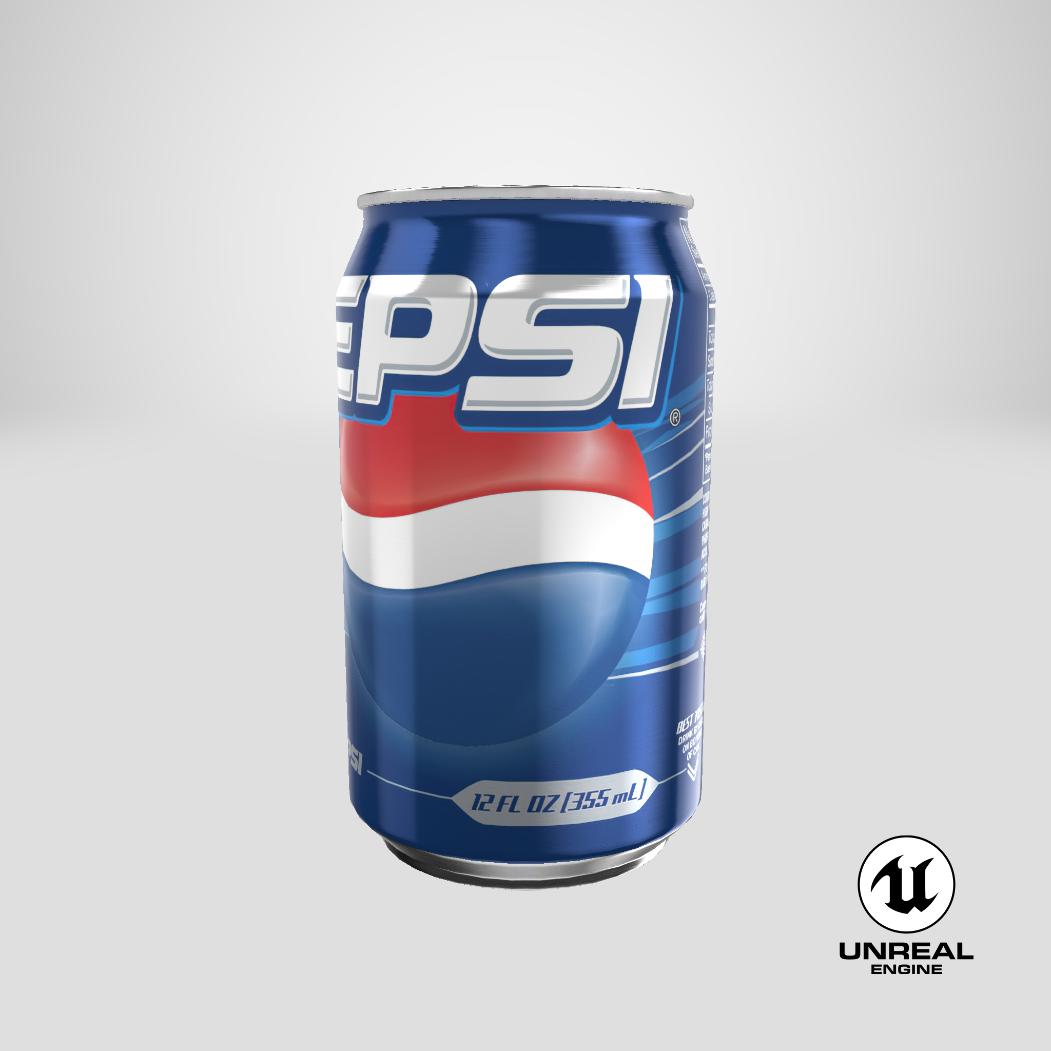 3D Beverage Can 355 ml Pepsi model - TurboSquid 1966991