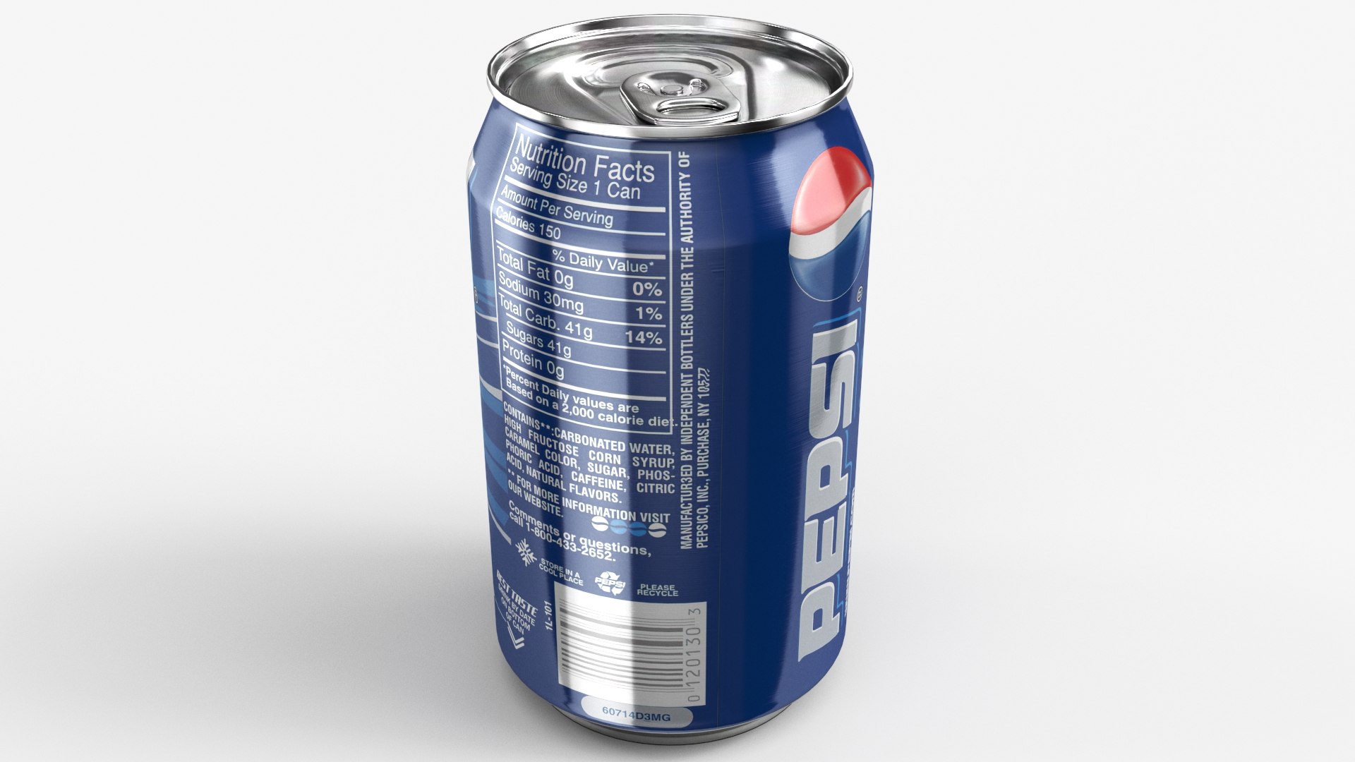 3D Beverage Can 355 Ml Pepsi Model - TurboSquid 1966991