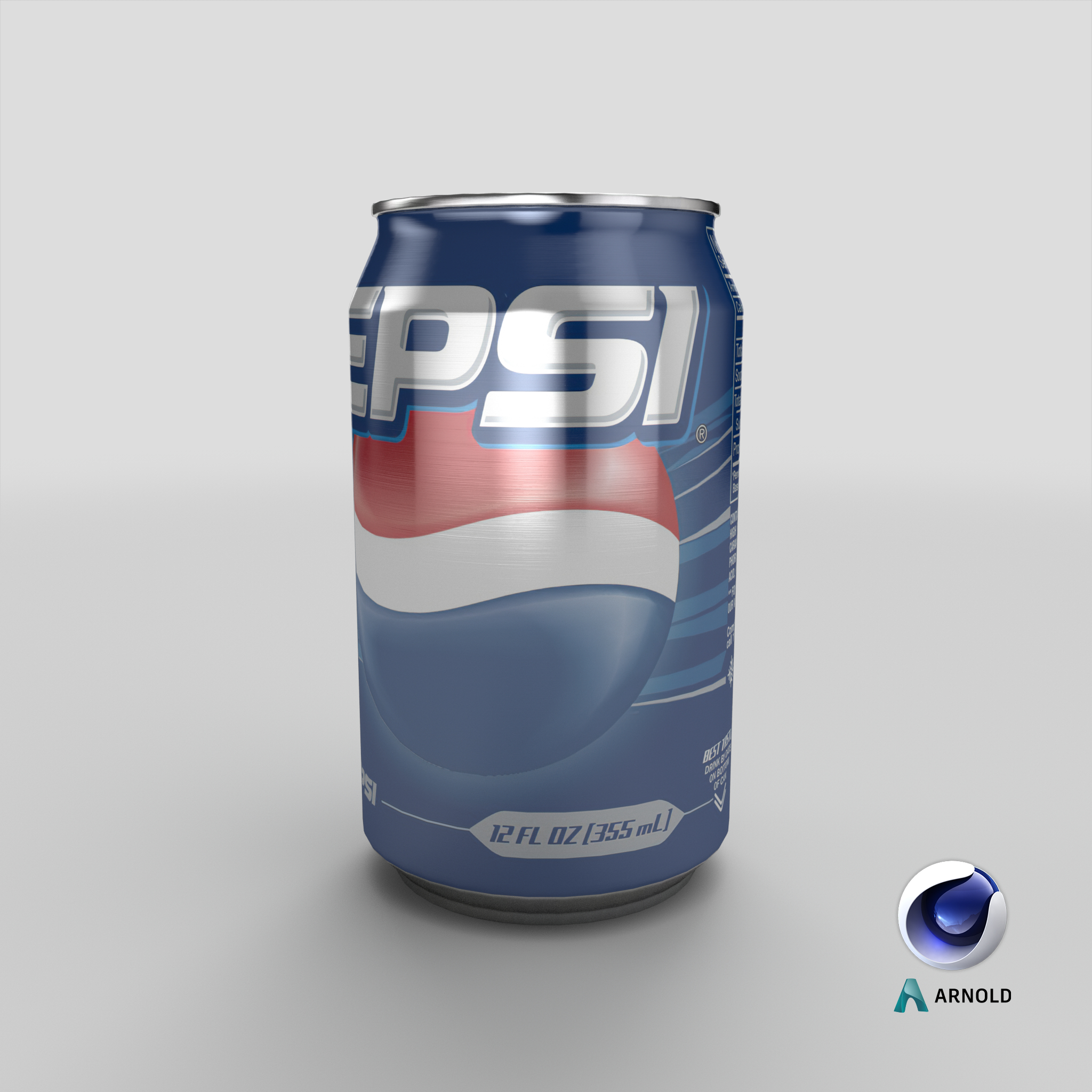 3D Beverage Can 355 ml Pepsi model - TurboSquid 1966991