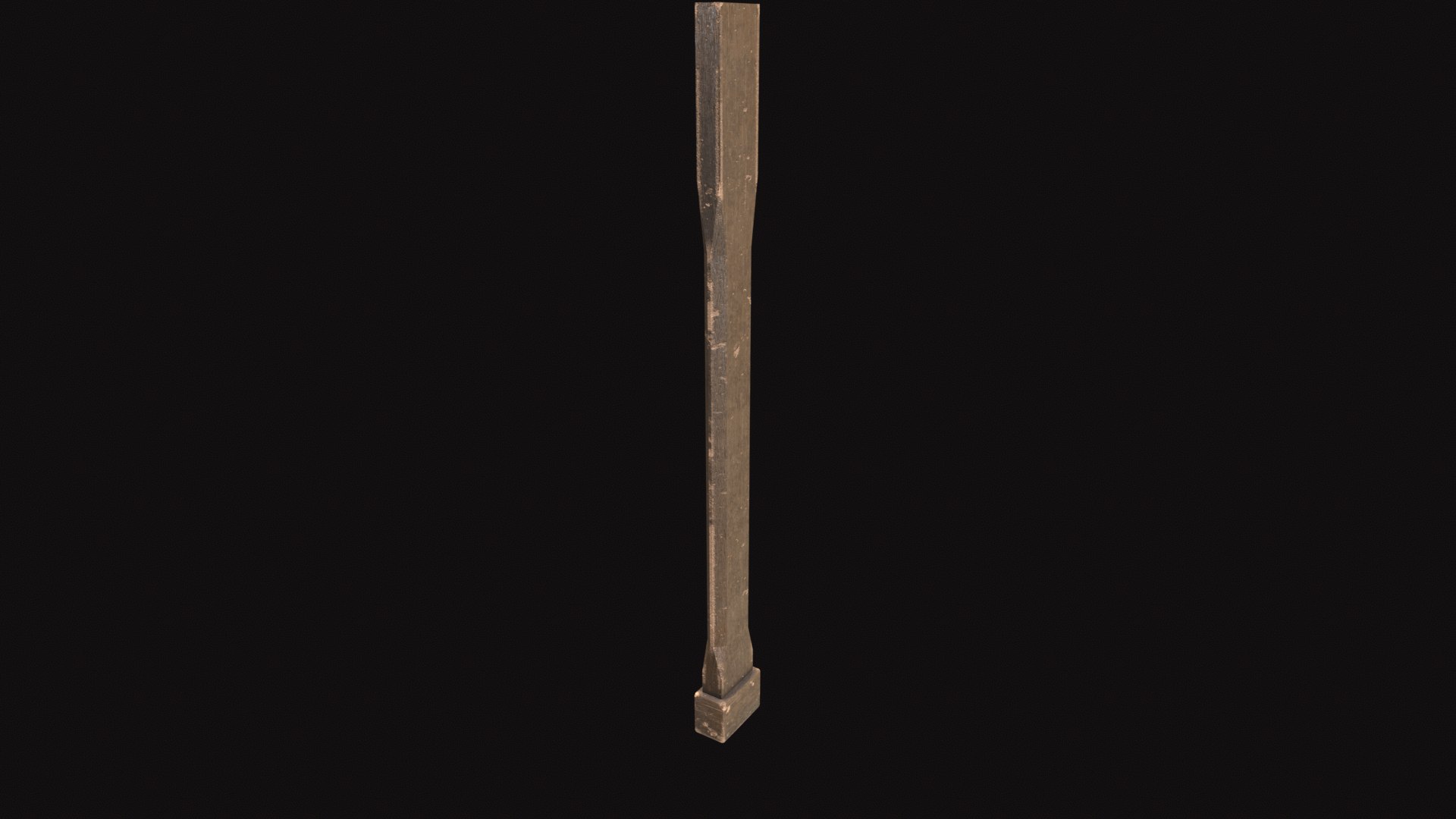 Medieval Wood Pillar 03 3D - TurboSquid 2322101