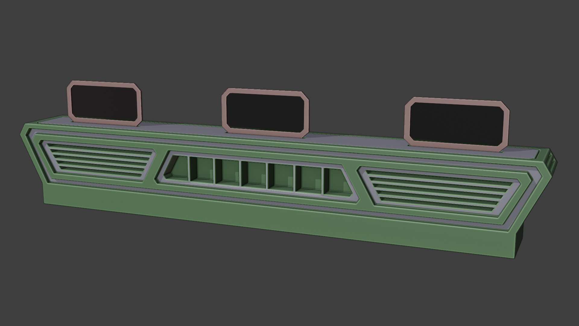Tech Table 3D Model - TurboSquid 1642869