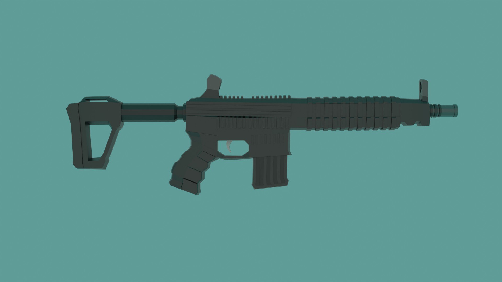 Low Poly Weapons Pack 3D - TurboSquid 1887817