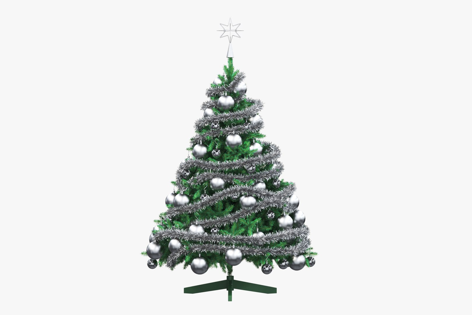 Christmas tree 3D - TurboSquid 1344221