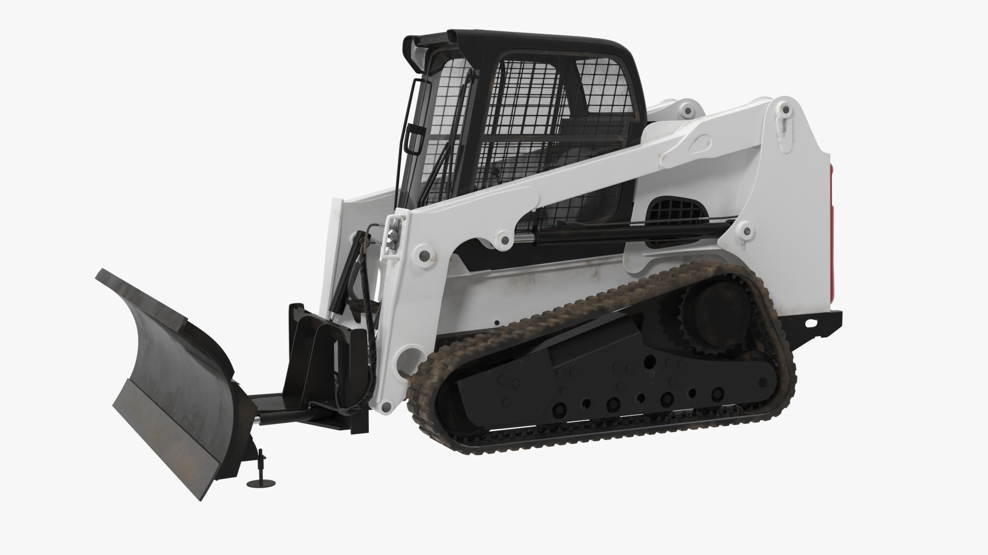 3D Model Compact Track Loader Rigged For Maya - TurboSquid 2192353