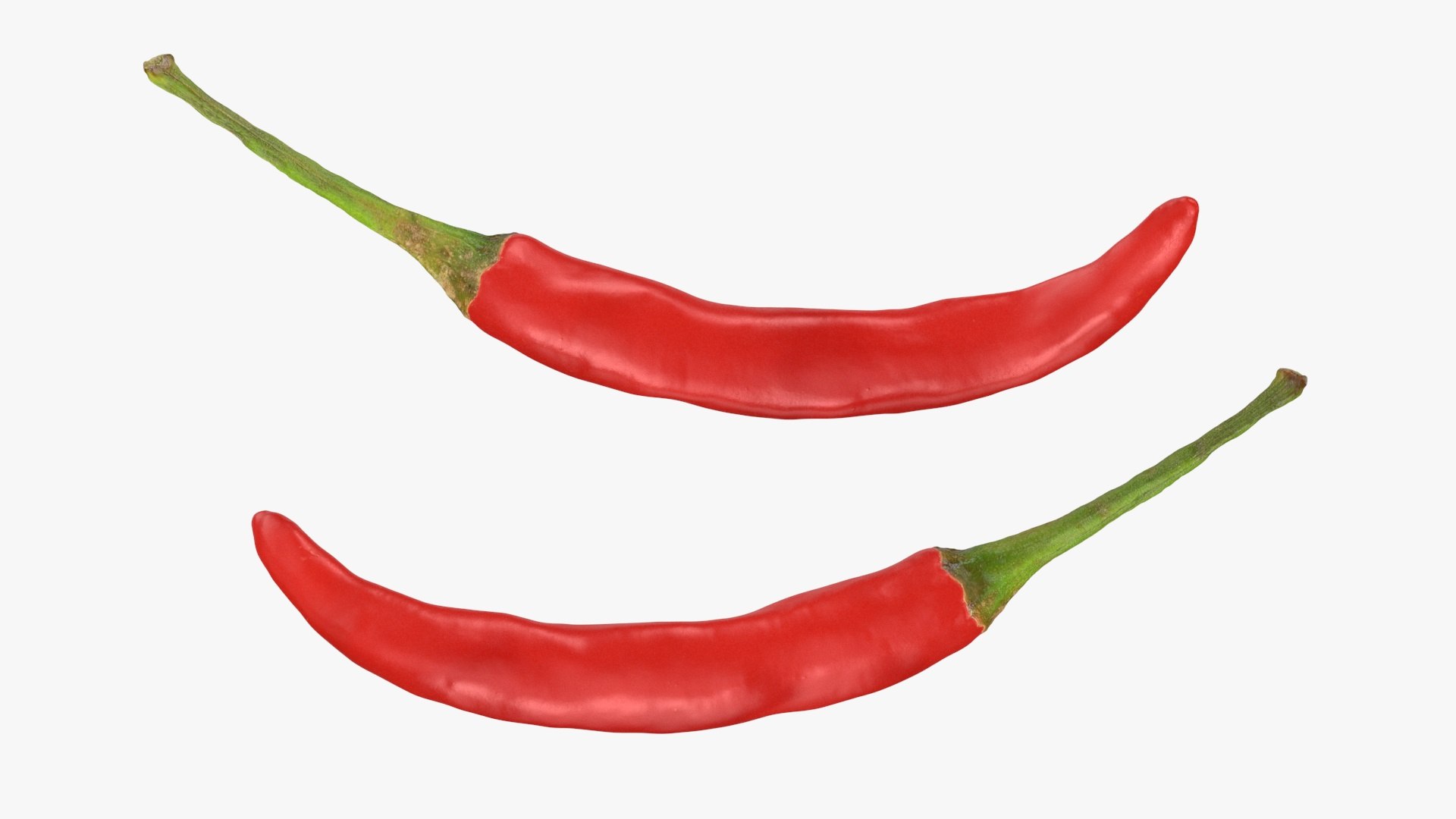 3D Red Chili Pepper Pile Model - TurboSquid 2391189