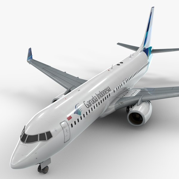 Boeing 737-8 garuda indonesia 3D - TurboSquid 1695201