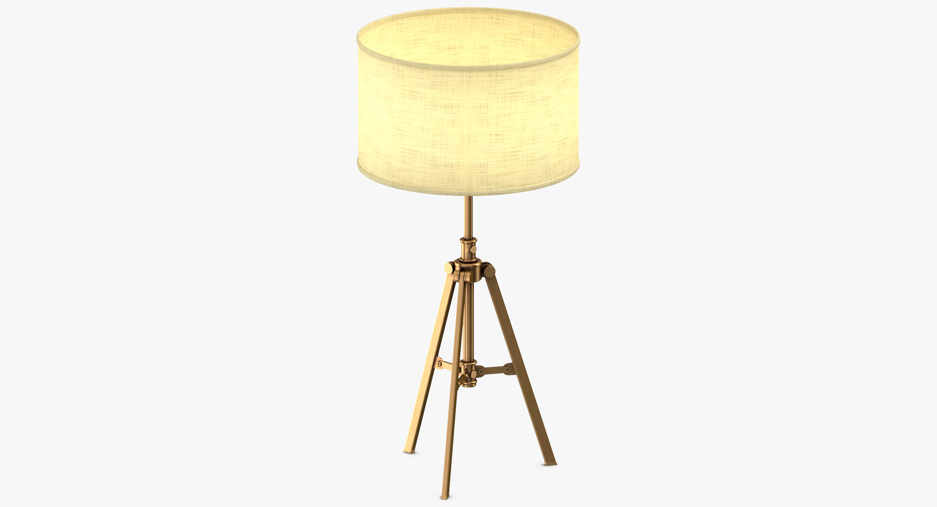 Transitional Table Light 3D Model - TurboSquid 1267787