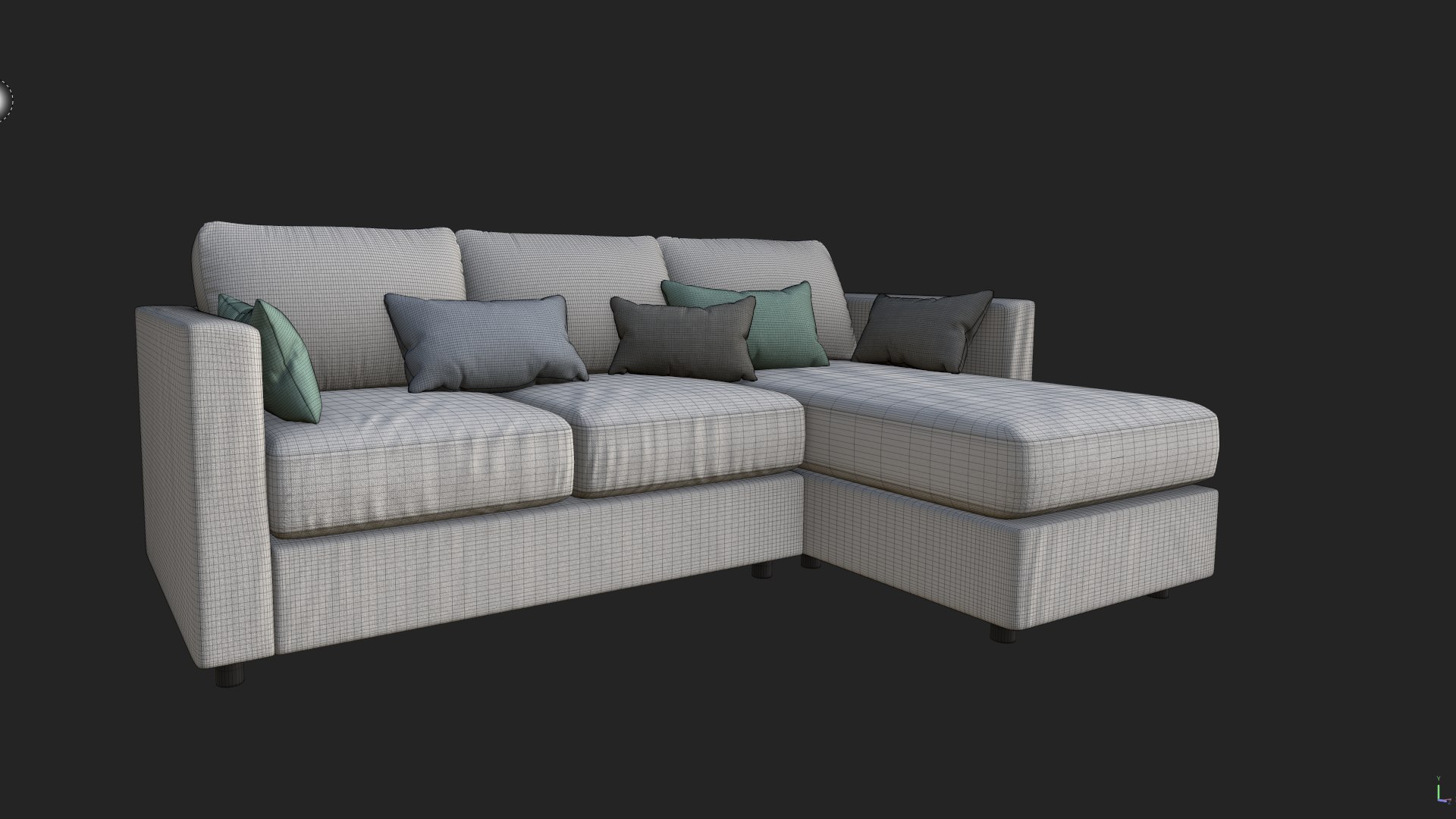 FINNALA Corner Sofa Model - TurboSquid 2331654