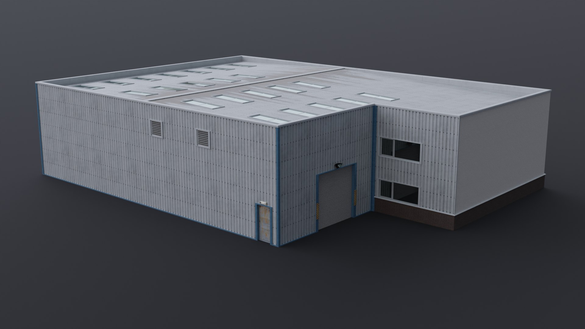 Commercial Warehouse 3D Model - TurboSquid 2294933