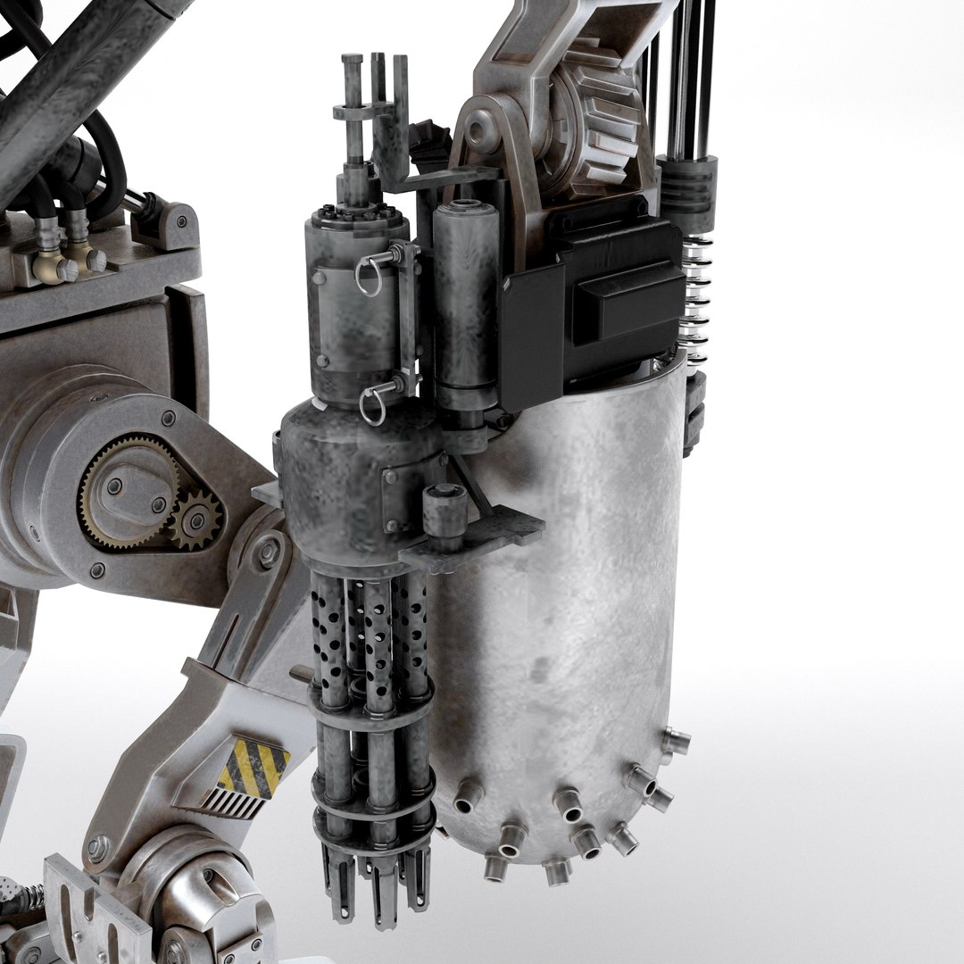 Cain Robocop 2 Movie 1990 Model - TurboSquid 2348049