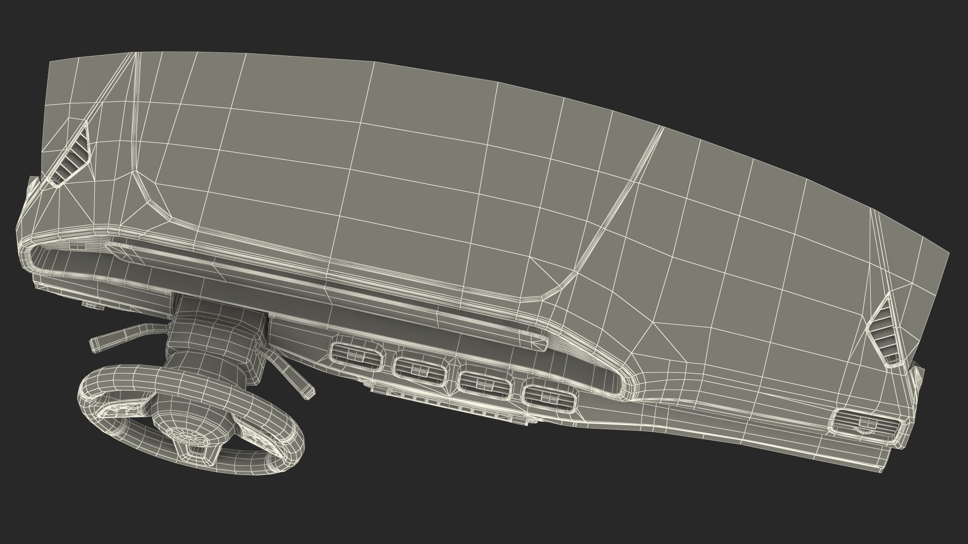 Luxury Car Dashboard 3D Model - TurboSquid 1681349